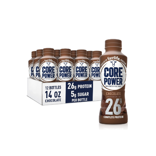 Core Power Chocolate 26g Protein Shake – 12 Pack (14oz Bottles) – UTN ...